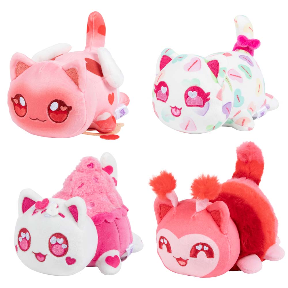 In Stock Ready to Ship Aphmau Mystery Meemeow 6" Plush - Valentines 1 ...